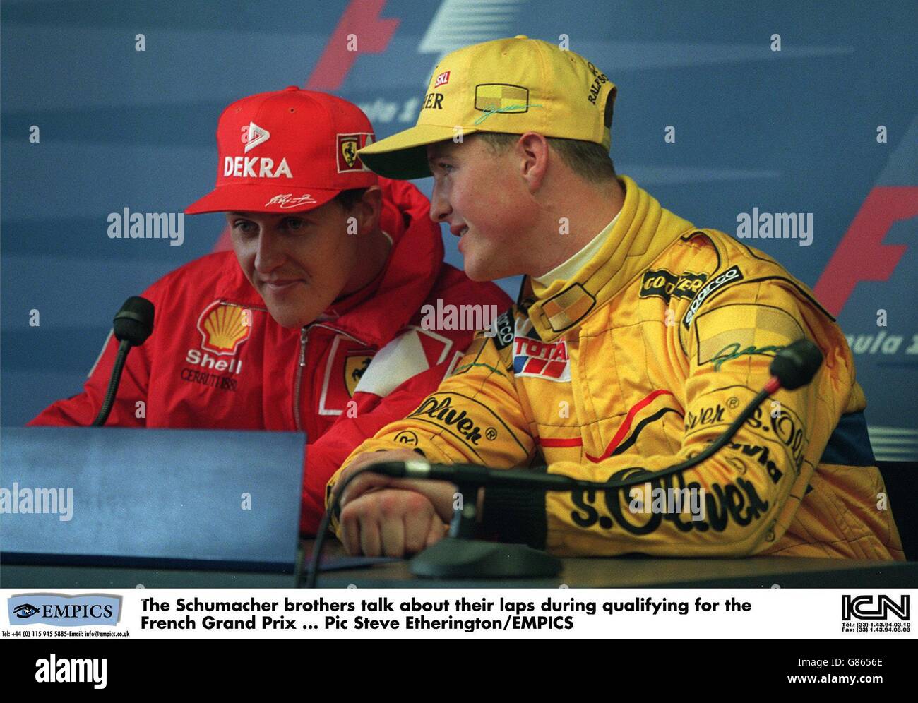 Motor Racing ... French Grand Prix Stock Photo - Alamy
