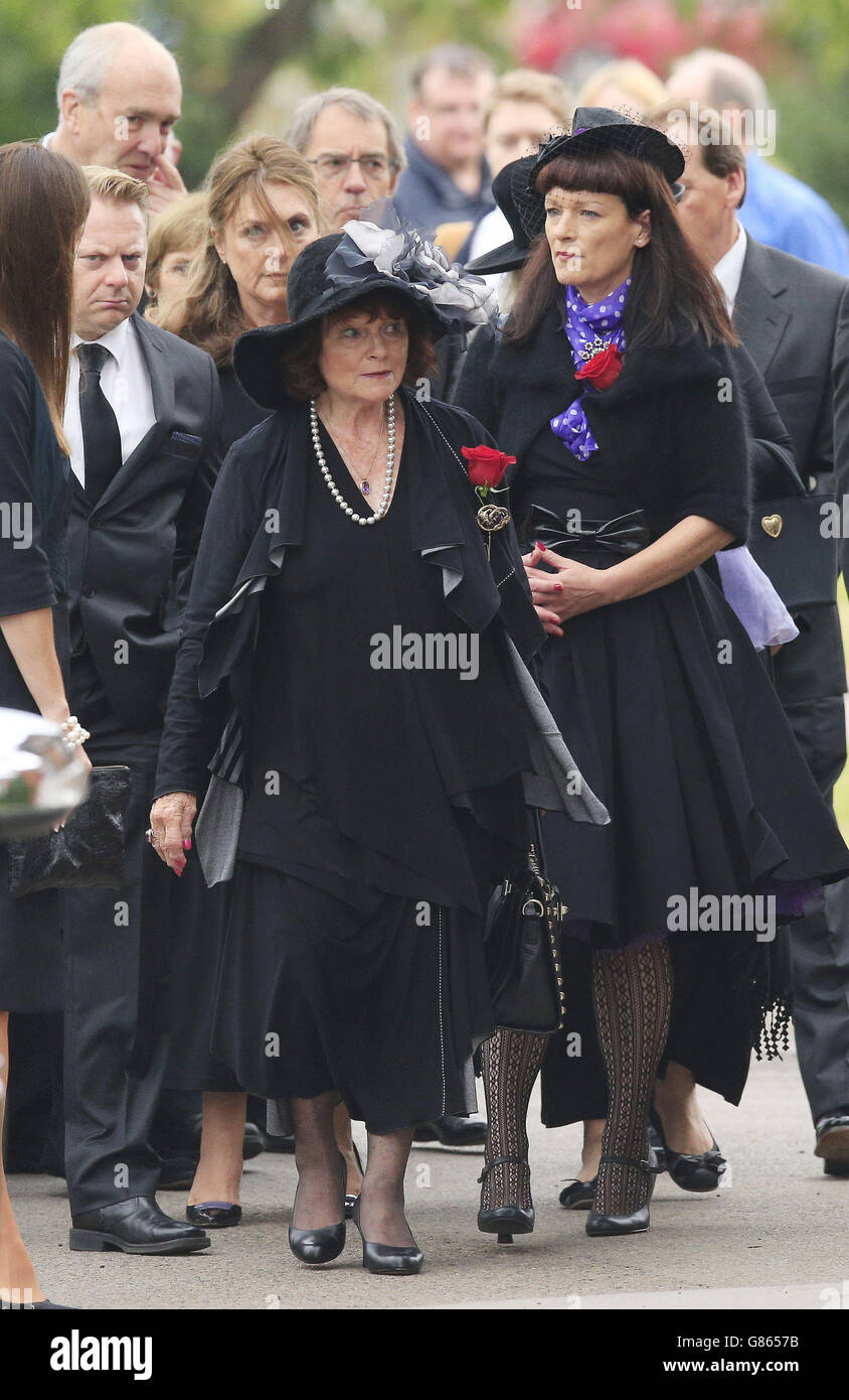 George Cole funeral Stock Photo - Alamy