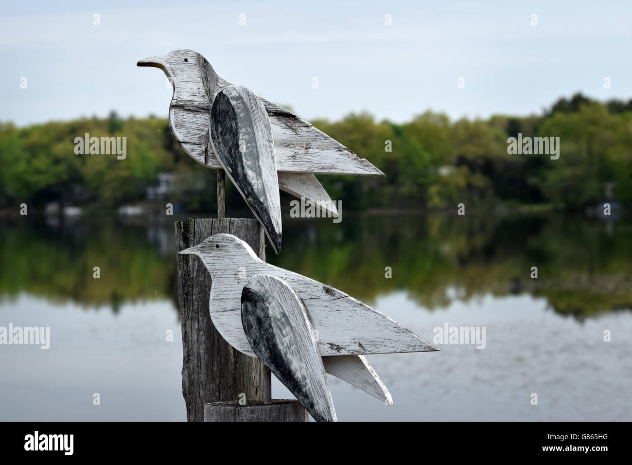 Seagull and statue hi-res stock photography and images - Alamy
