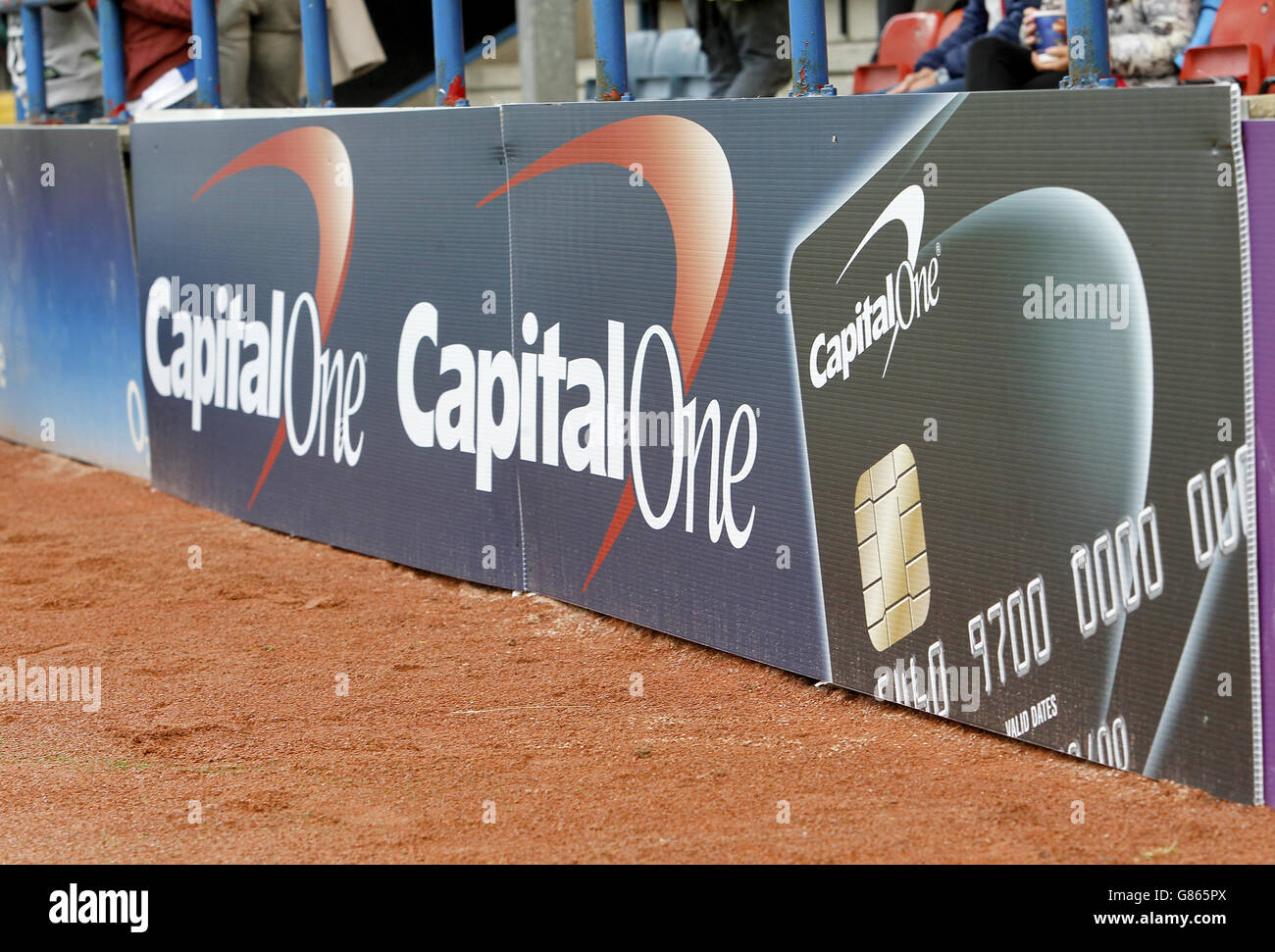 Capital one signage on the stands hi-res stock photography and images ...