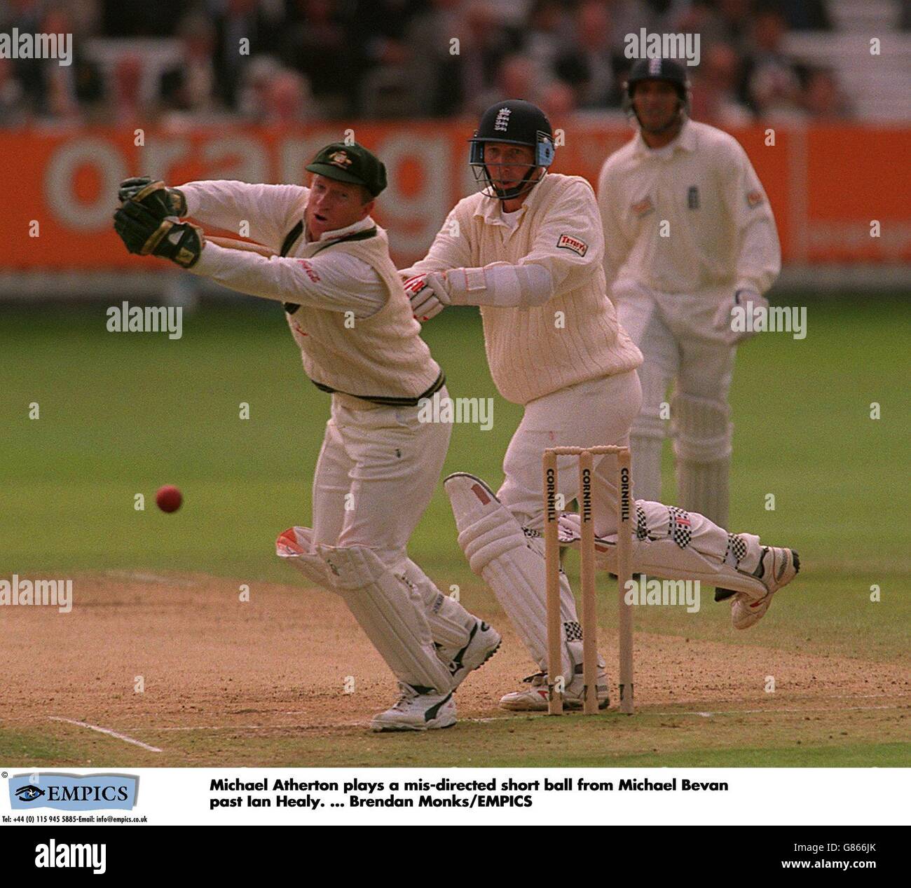 Cricket-2nd Test Match-Lords Stock Photo - Alamy