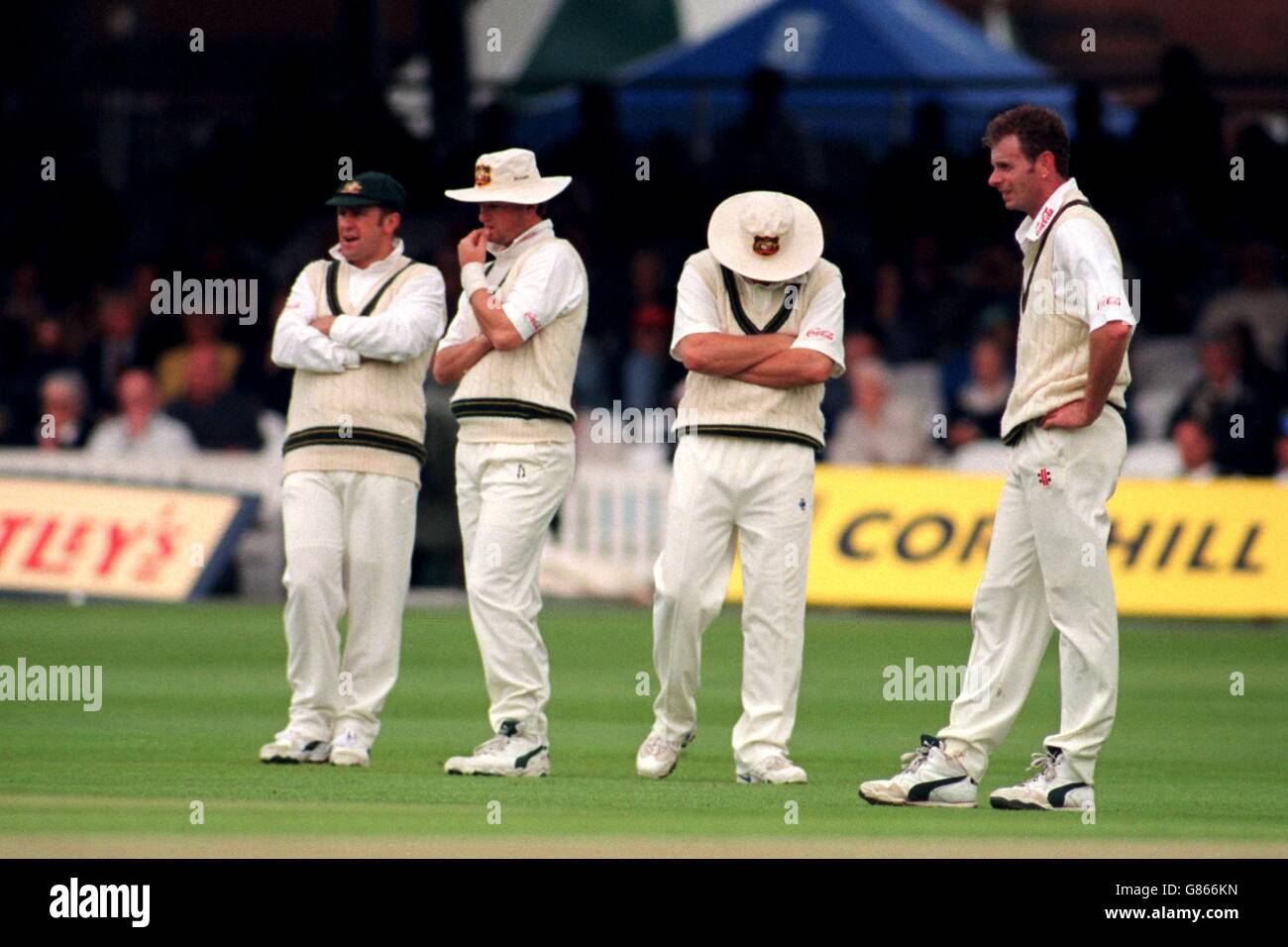 Cricket-2nd Test Match-Lords Stock Photo - Alamy