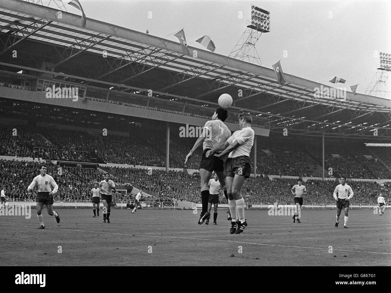 England 1966 world cup flags hi-res stock photography and images - Alamy
