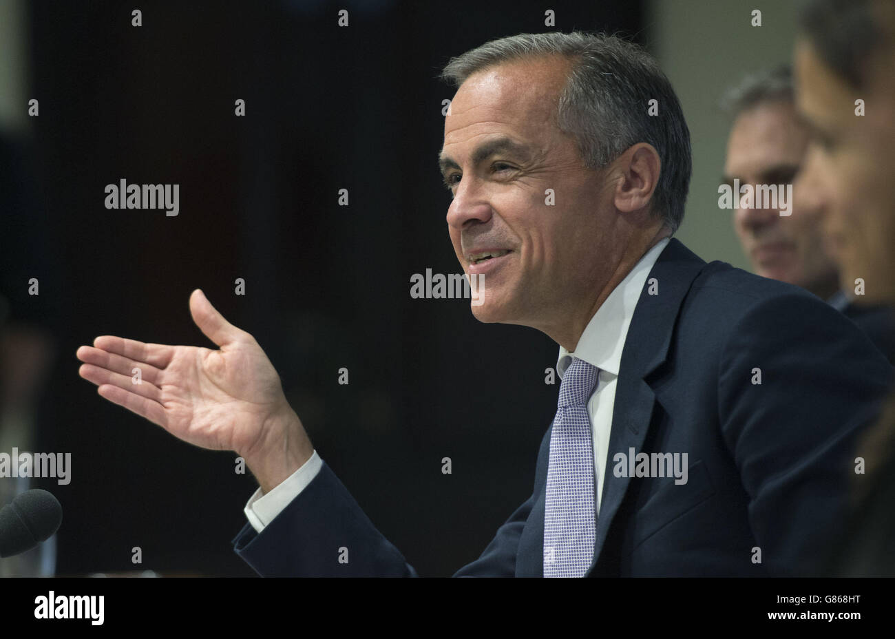 Governor bank england mark carney during hi-res stock photography and ...