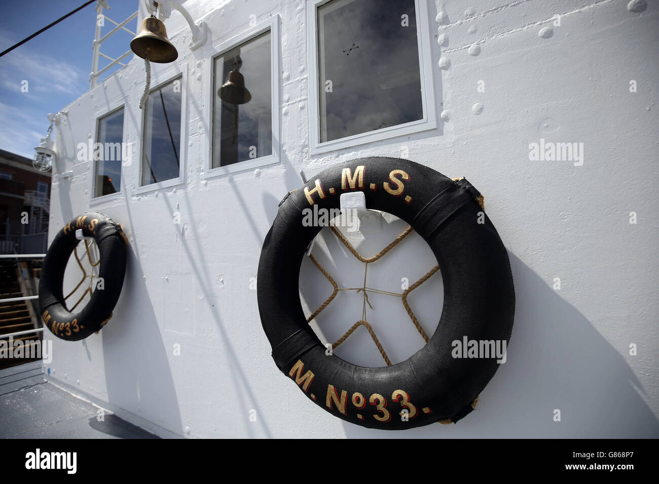 Hms m 33 opened public hi-res stock photography and images - Alamy