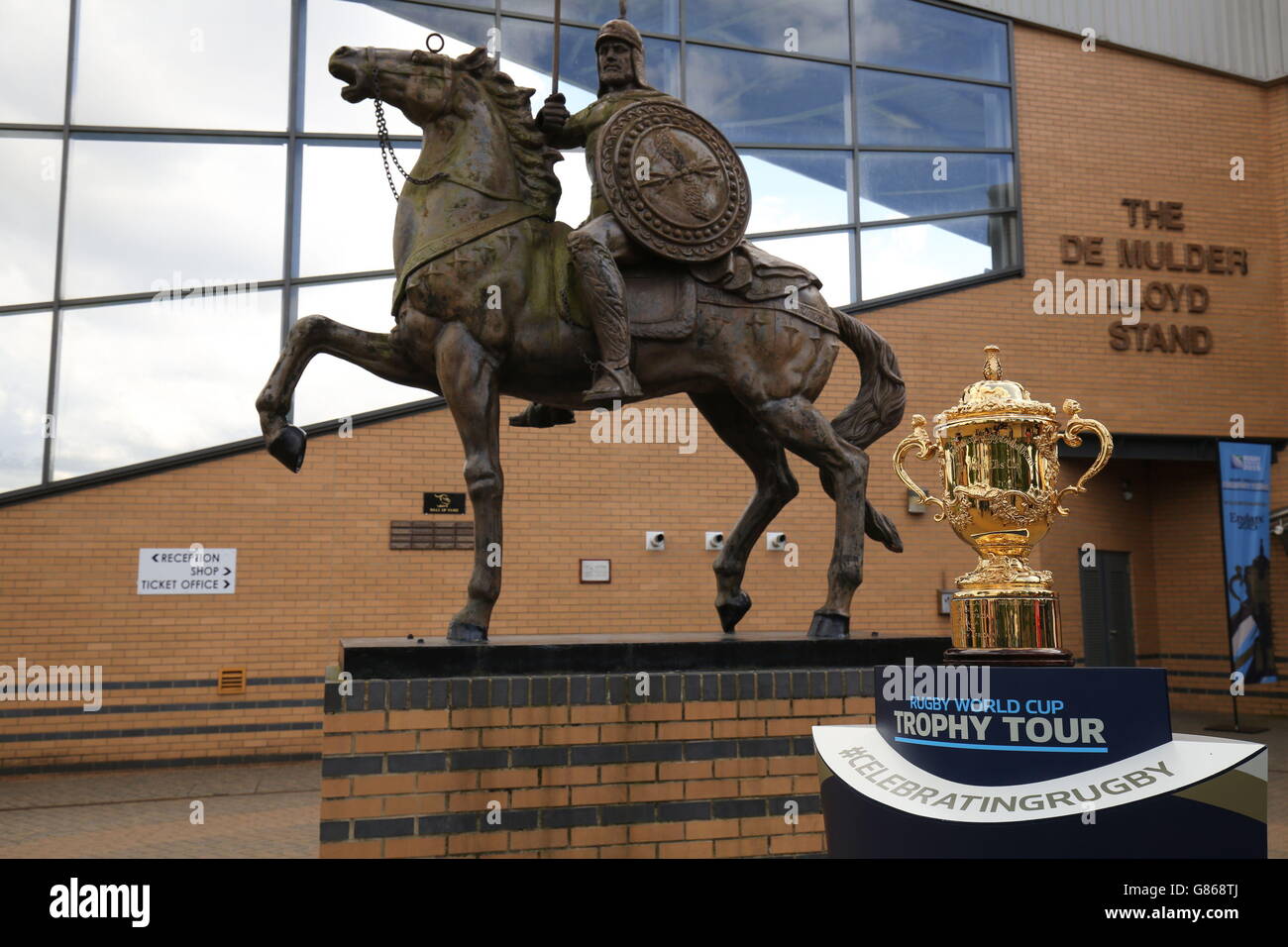 Webb Ellis Cup Tour - August 5 Stock Photo - Alamy