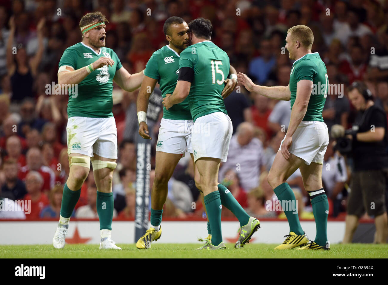 Rugby Union - World Cup Warm Up - Wales v Ireland - Millennium Stadium ...