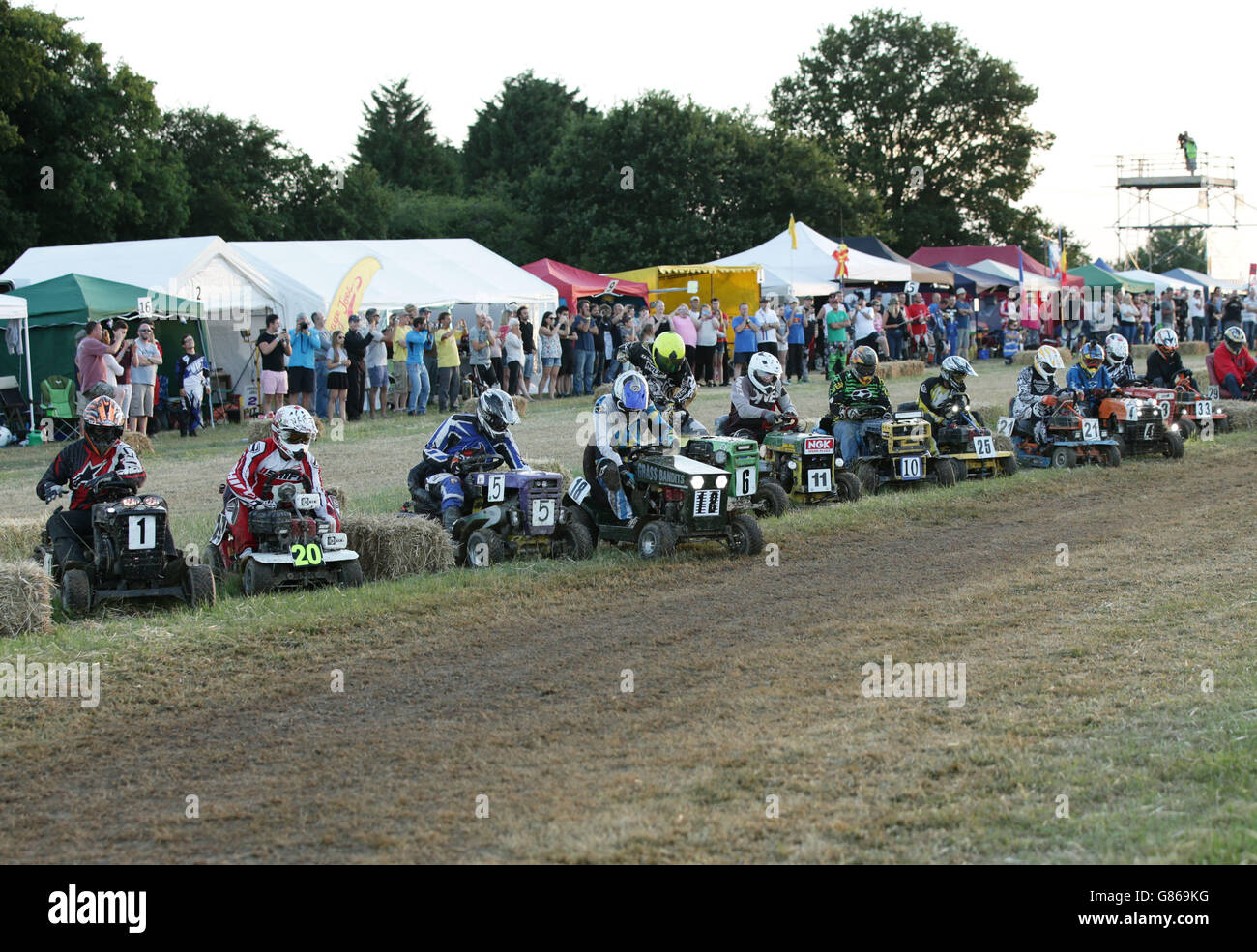 British lawnmower racing hi-res stock photography and images - Alamy