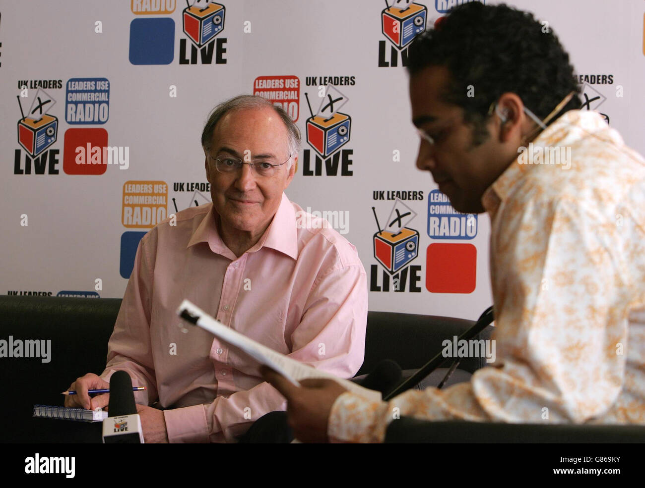 General Election Campaign 2005 - UK Leaders Live Stock Photo - Alamy