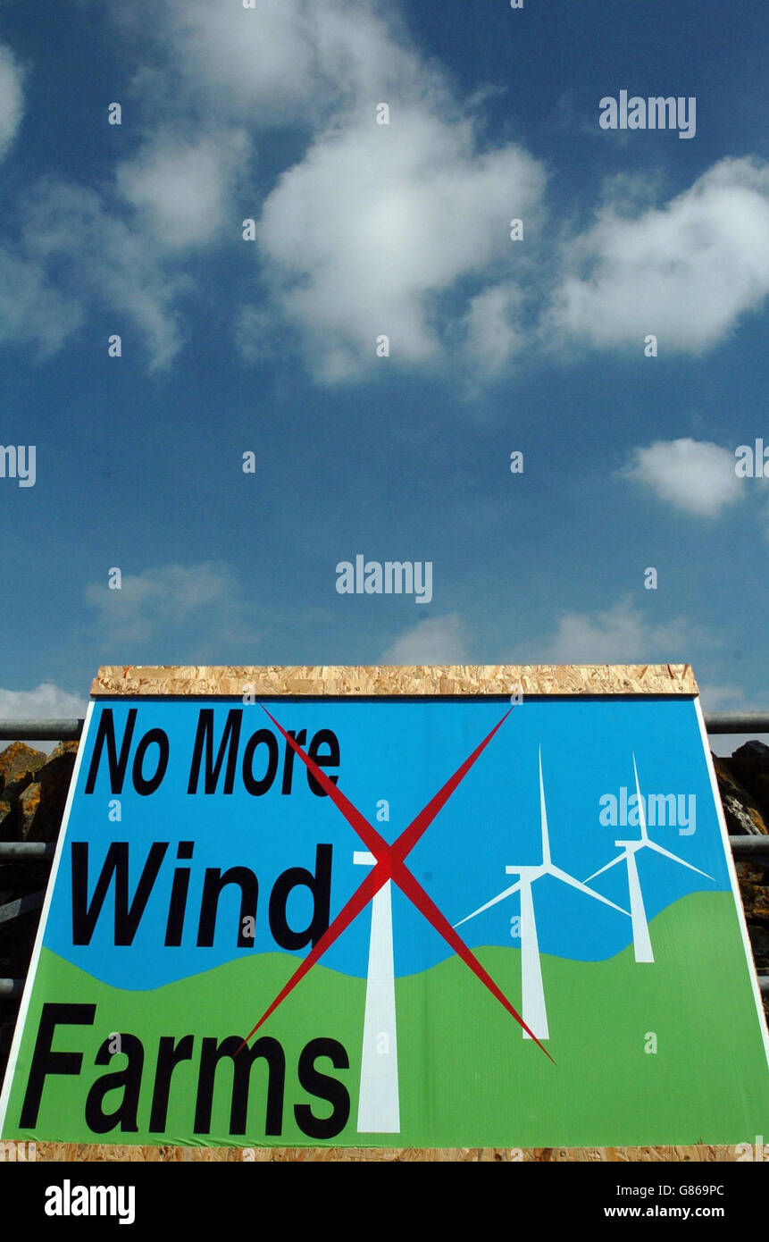 Wind farm near thurso hi-res stock photography and images - Alamy