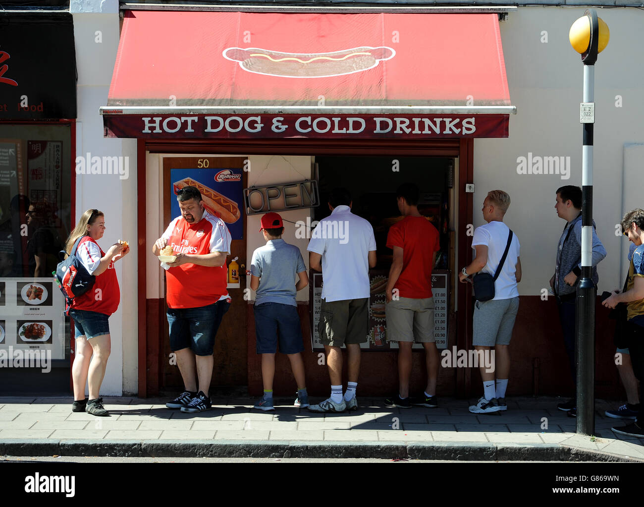 West ham stadium food hi-res stock photography and images - Alamy