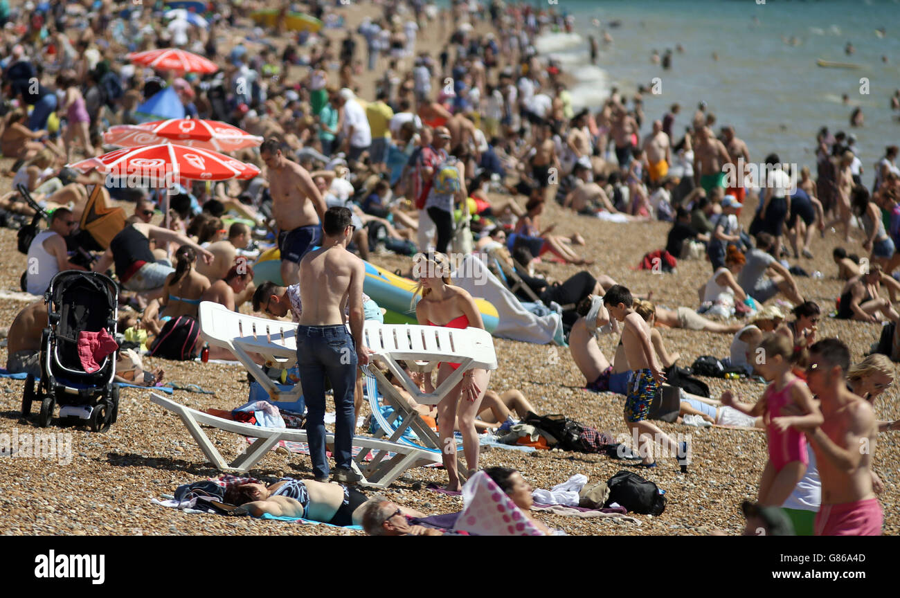 Summer weather August 9th 2015 Stock Photo - Alamy