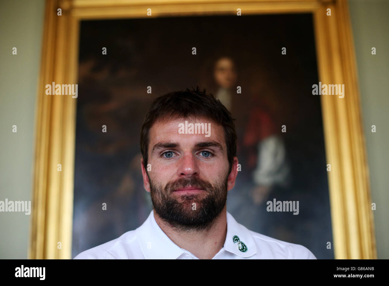 Ireland's Jared Payne during a press conference at Carlton House ...
