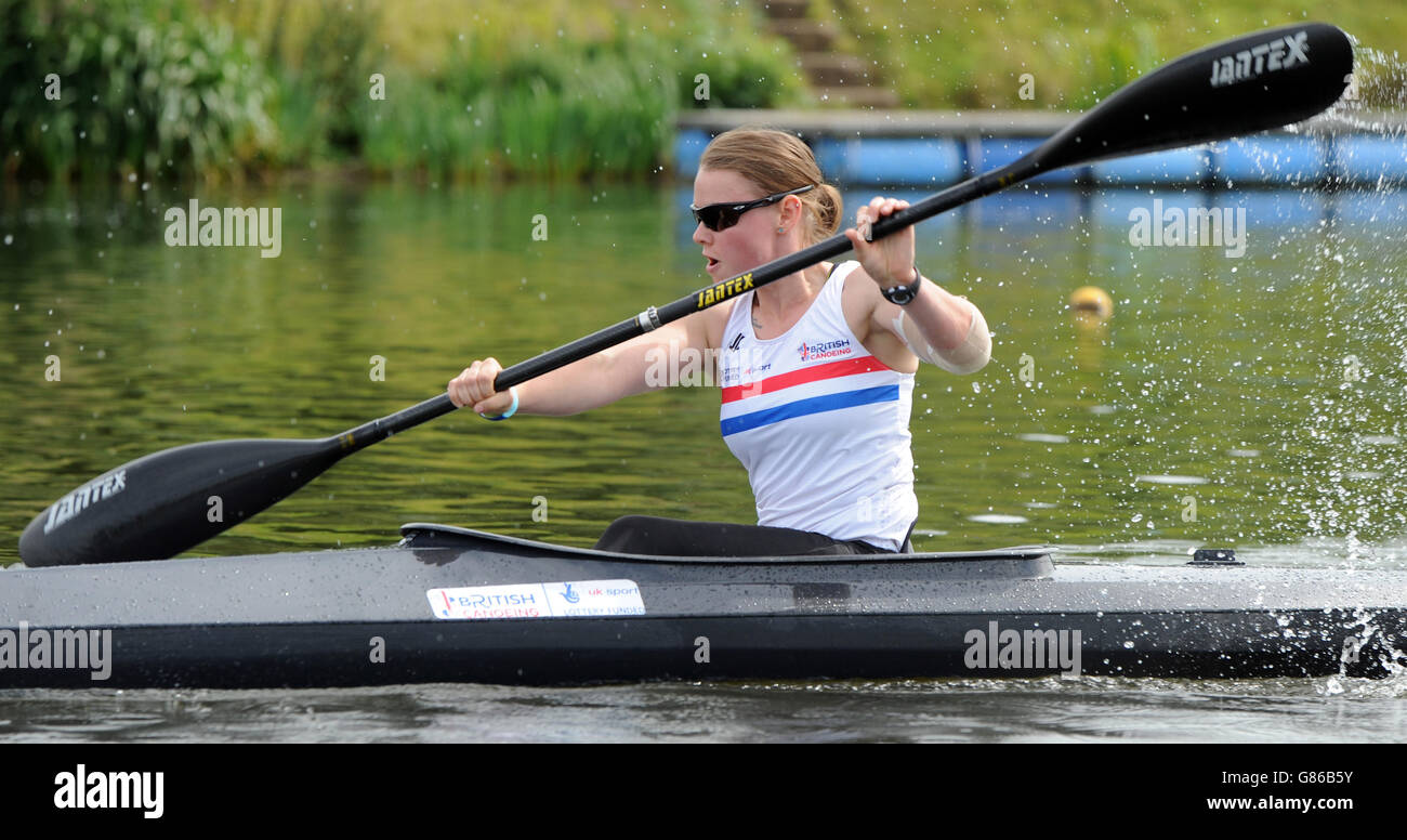 Athletes prepare for Paracanoe World Championships Stock Photo - Alamy
