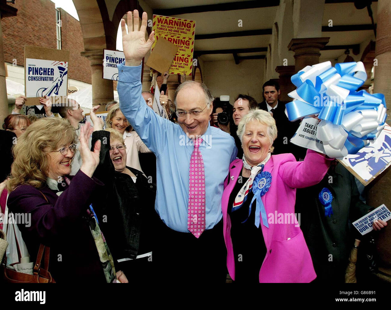 General Election Campaign 2005 - Conservative Party Stock Photo - Alamy