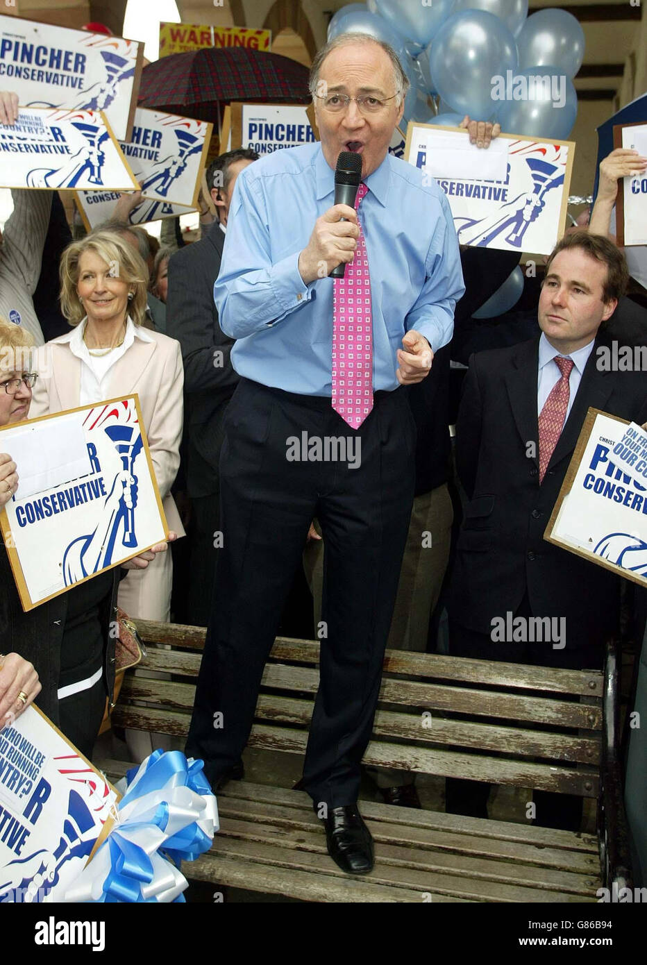 General Election Campaign 2005 - Conservative Party Stock Photo - Alamy