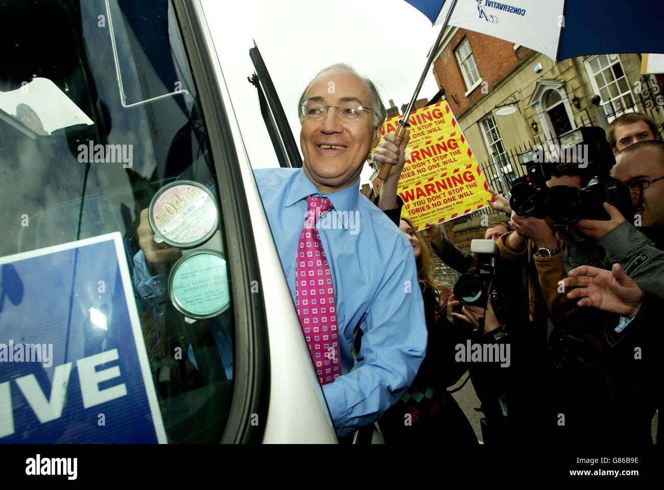 General Election Campaign 2005 - Conservative Party Stock Photo - Alamy