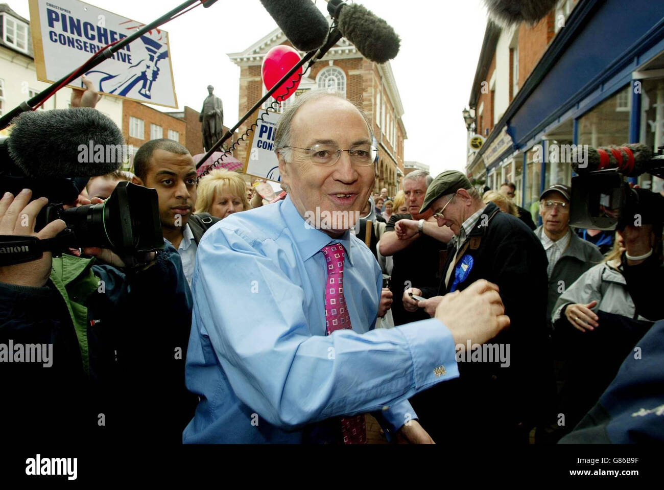 General Election Campaign 2005 - Conservative Party Stock Photo - Alamy
