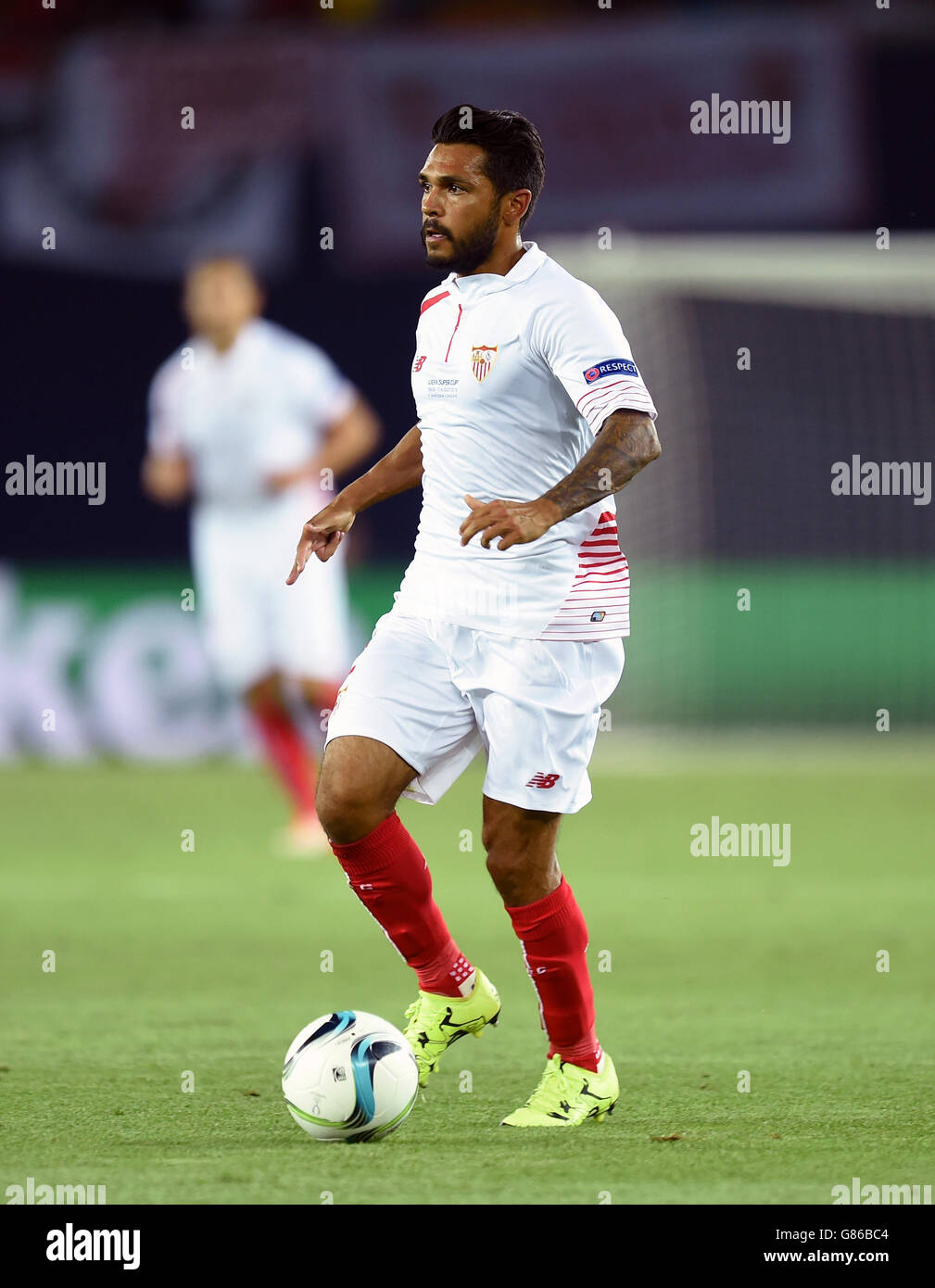 Football seville europe full length supercupcoll hi-res stock ...