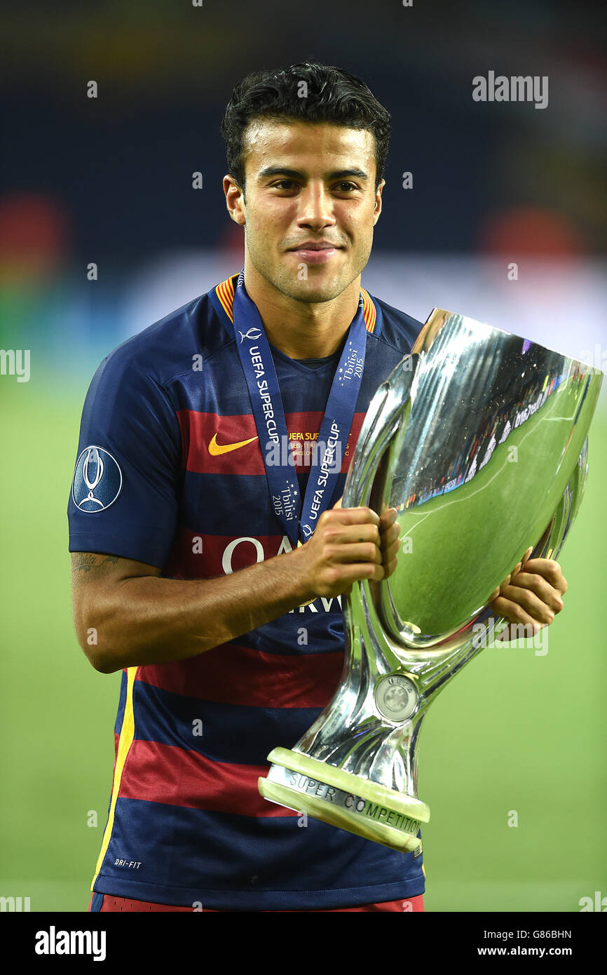 Football seville europe supercupcoll celebrates celebration celebrate ...
