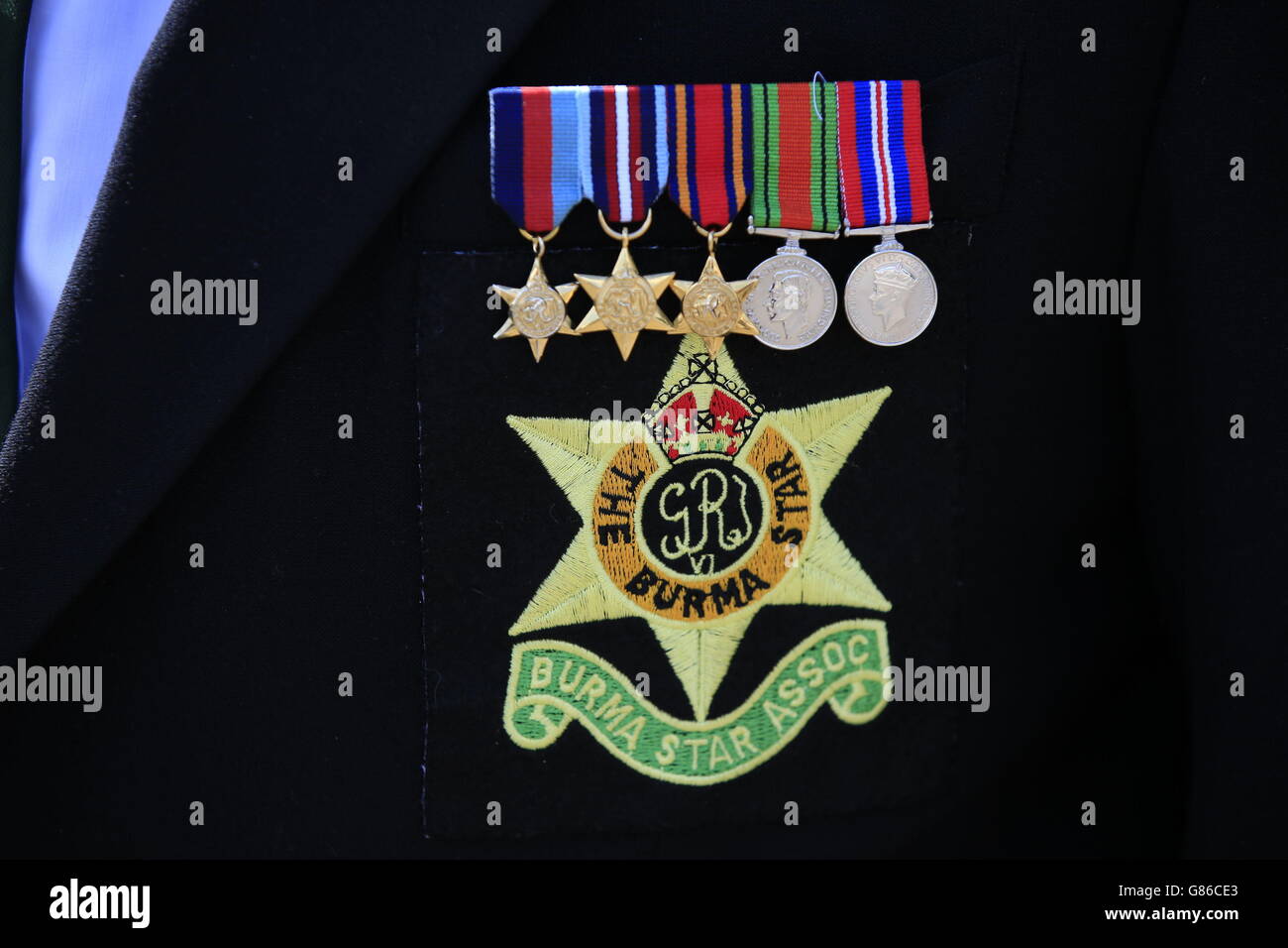 Campaign medals worn by ted cogdell hi-res stock photography and images ...