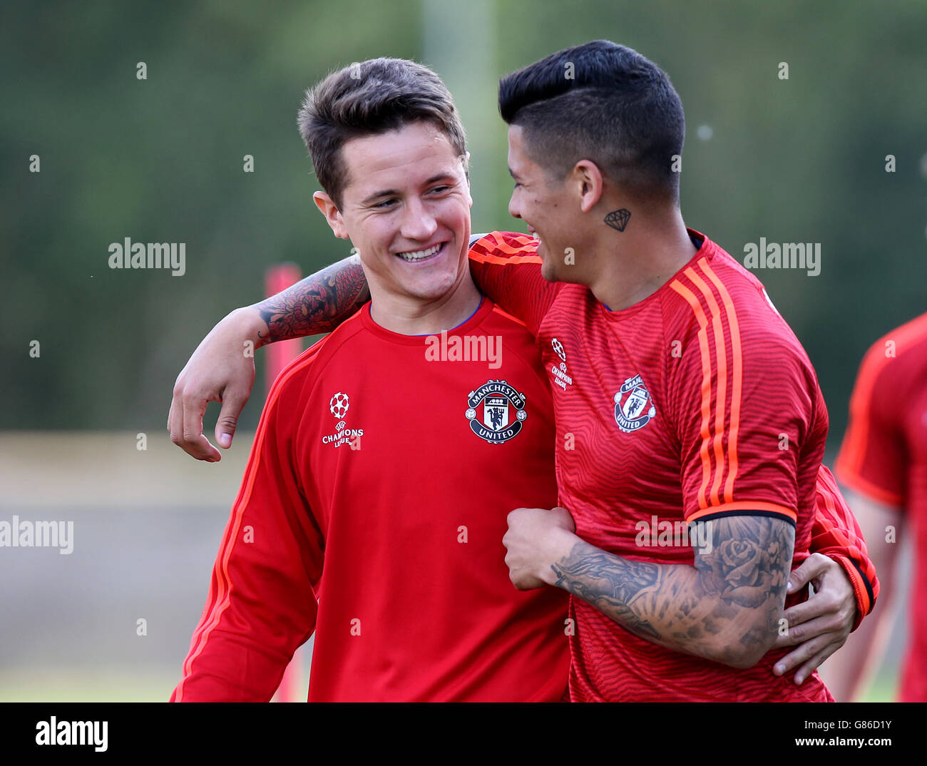 Soccer - Manchester United Training Session - Aon Training Complex ...
