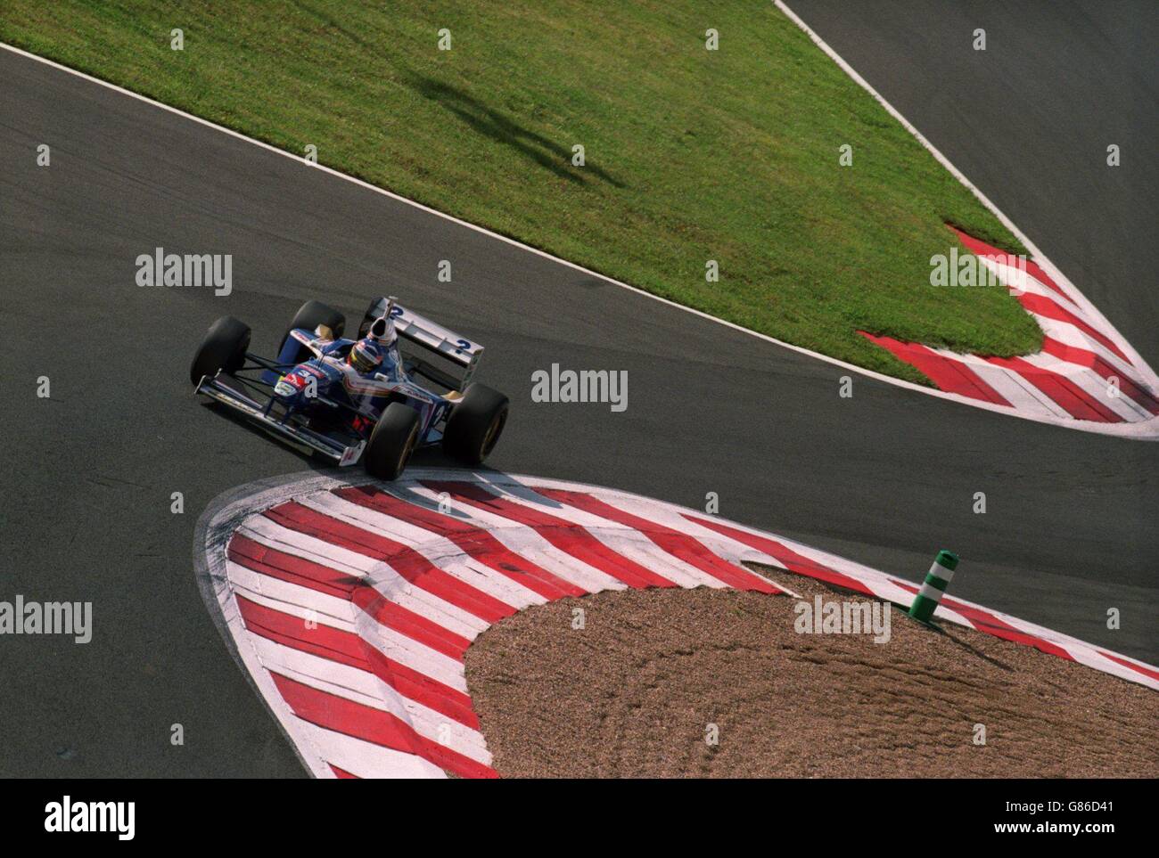 Motor Racing ... French Grand Prix. Jacques Villeneuve Stock Photo - Alamy