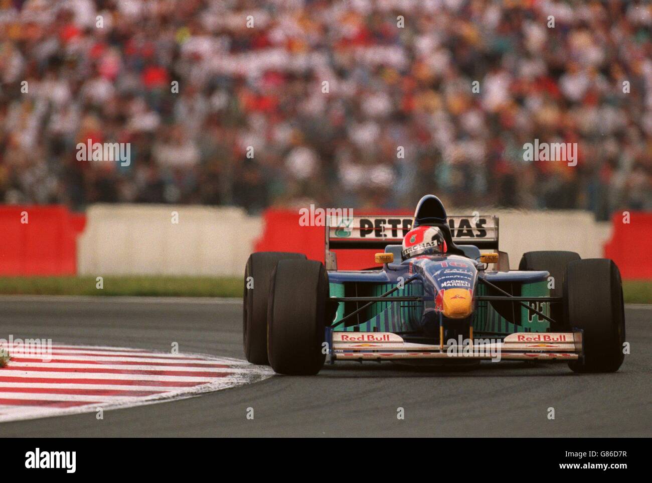 Motor Racing ... French Grand Prix. Johnny Herbert Stock Photo - Alamy