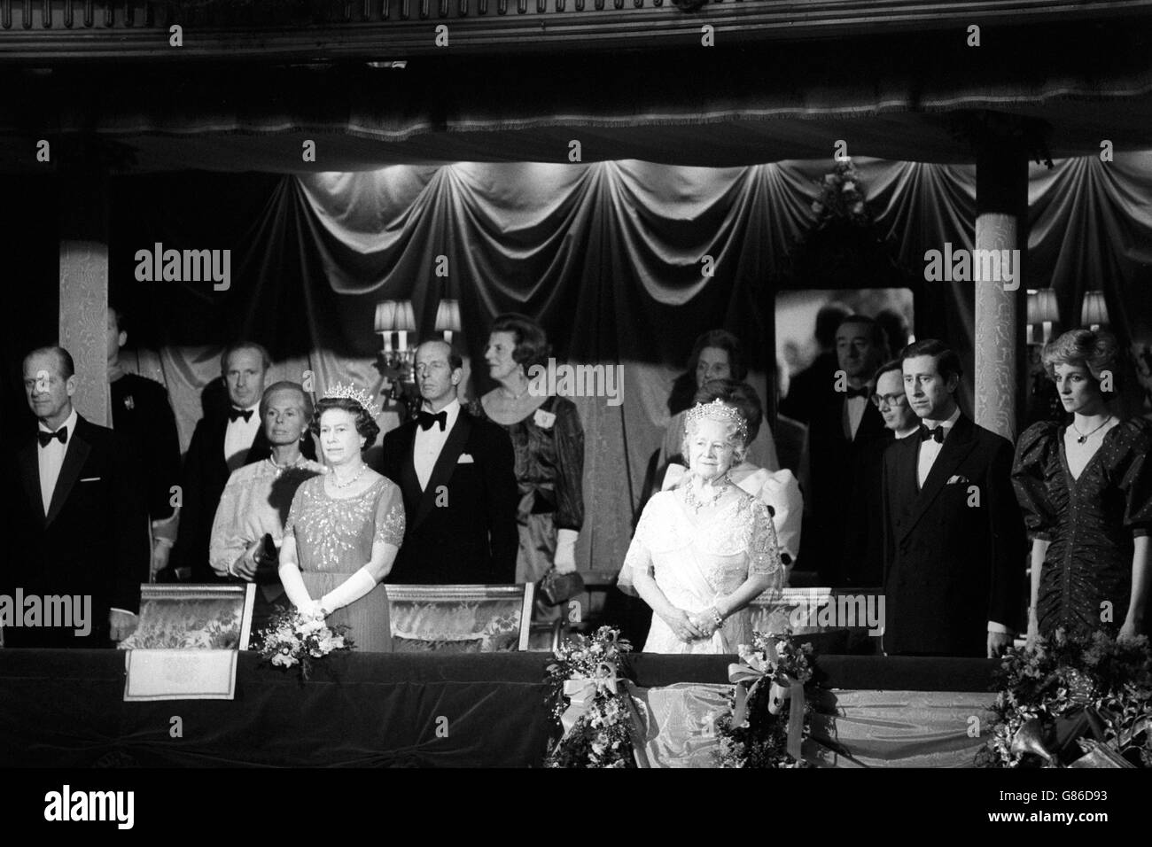 Royalty - Royal Family - Royal Opera House, London Stock Photo - Alamy