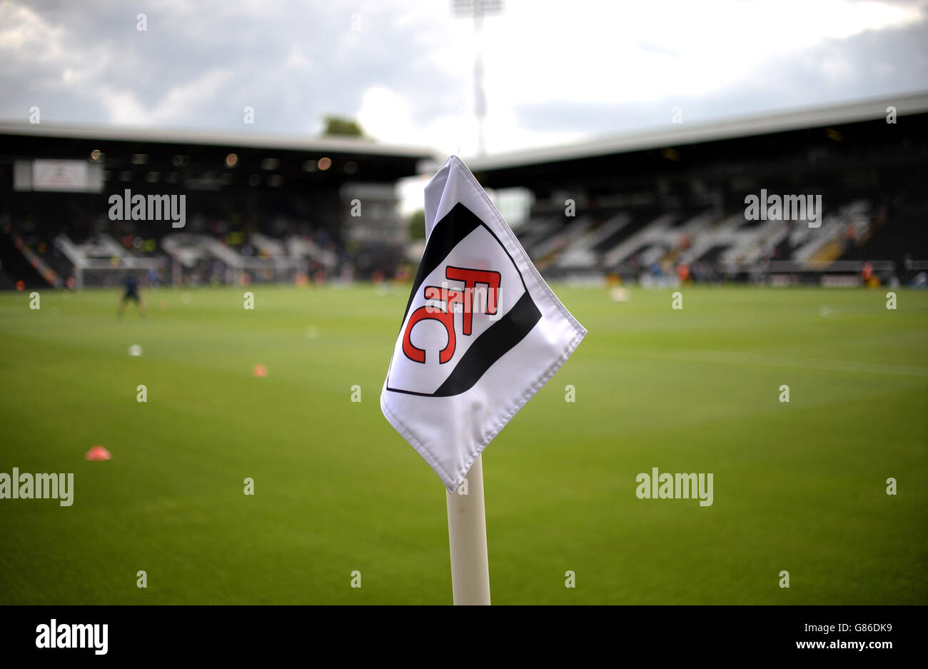 Branded corner flag hi-res stock photography and images - Alamy
