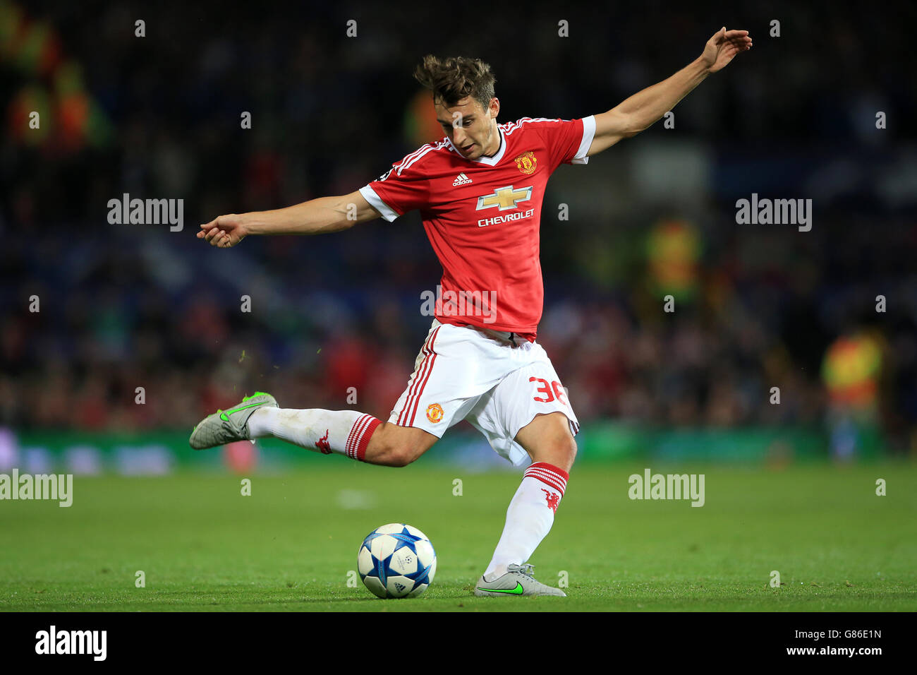 Manchester United's Matteo Darmian during the UEFA Champions League ...