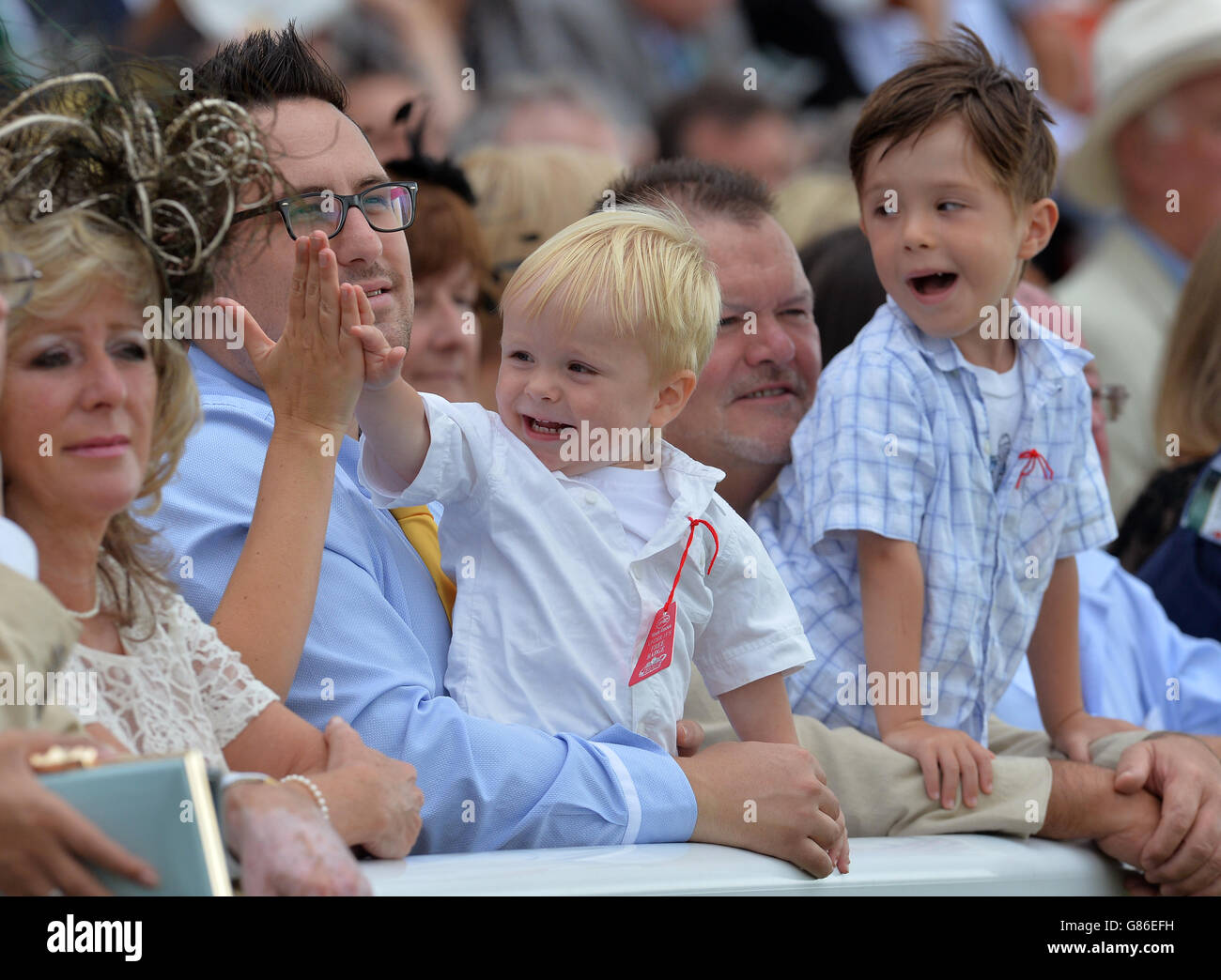 Day two yorkshire ebor festival york racecourse hi-res stock ...