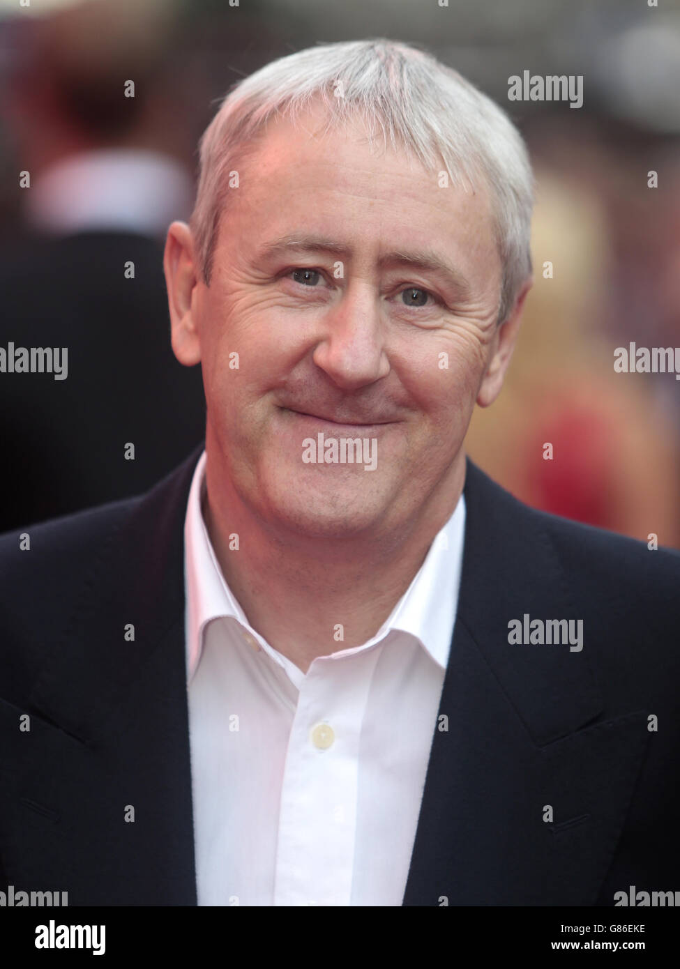 Nicholas lyndhurst attending the bad education movie world premiere hi ...