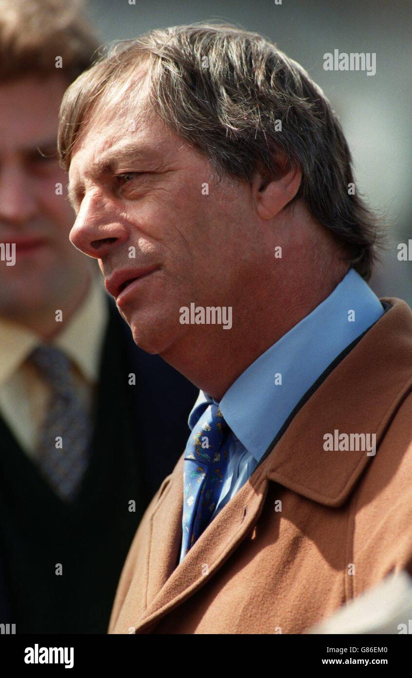 Horse Racing, Newmarket Races. Trainer Henry Cecil Stock Photo - Alamy