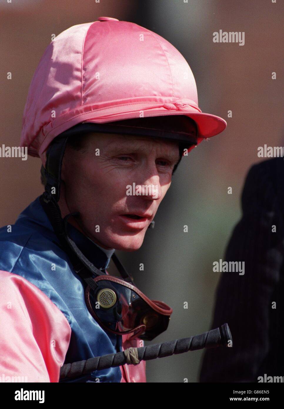 Horse Racing, Newmarket Races. Jockey Ray Cochrane Stock Photo - Alamy