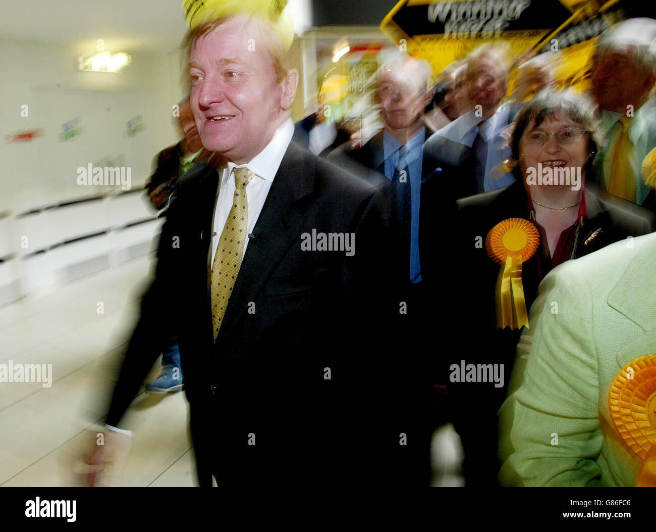 General Election Campaign 2005 - Final Day - Liberal Democrats Stock ...