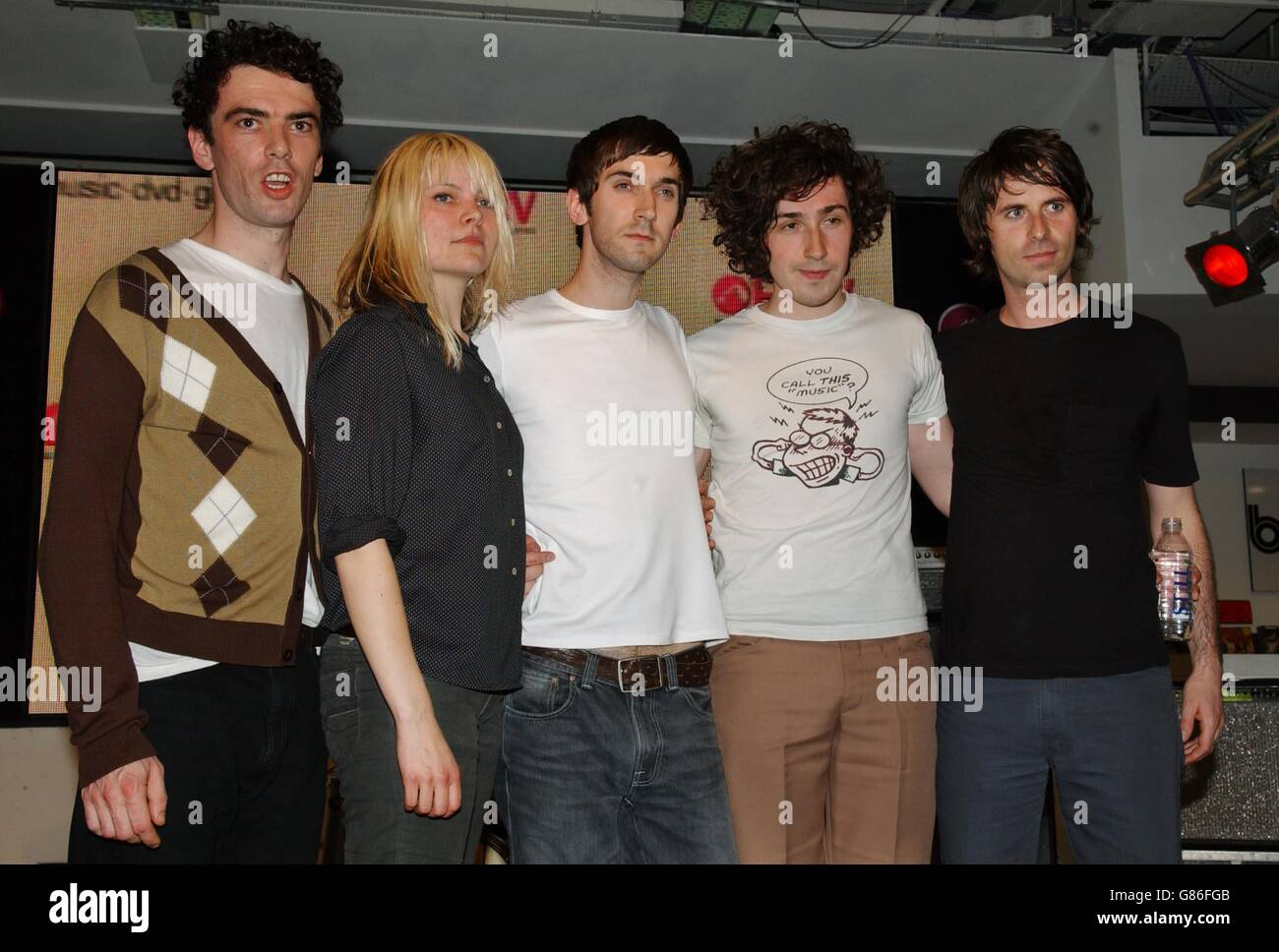 The duke spirit hmv music store oxford street hi-res stock photography ...