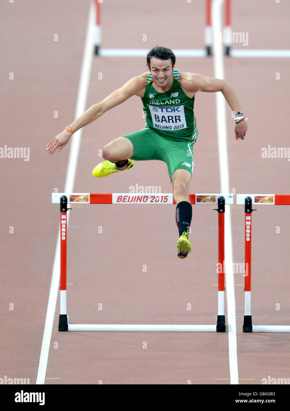 Republic of Ireland's Thomas Barr competes in the Men's 400 Metres ...