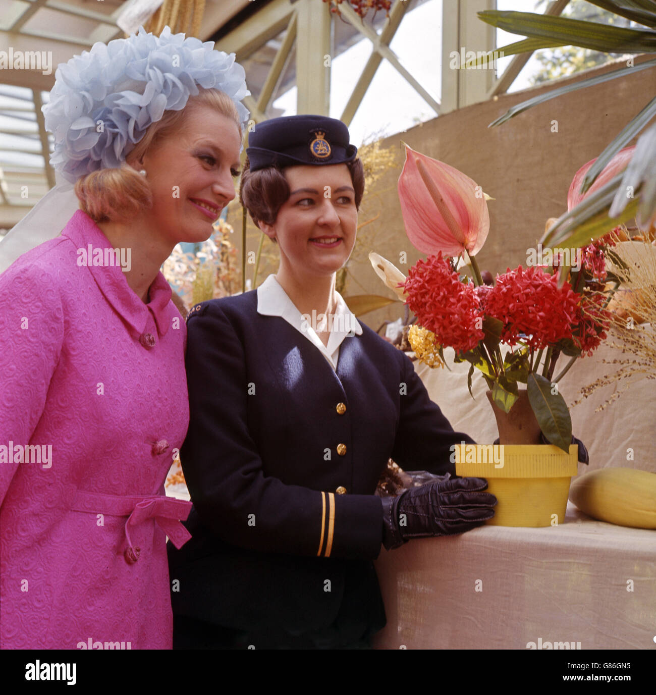 BOAC receptionist Kathy Kemp, from Leeds, explains origin of exotic ...