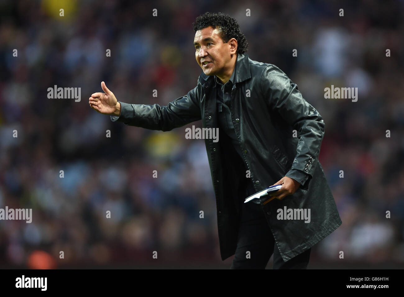 Notts county manager ricardo moniz during the capital one cup hi-res ...