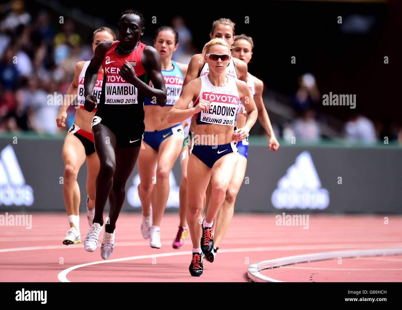 Great Britain's Jennifer Meadows in the Women's 800m Round one, during ...