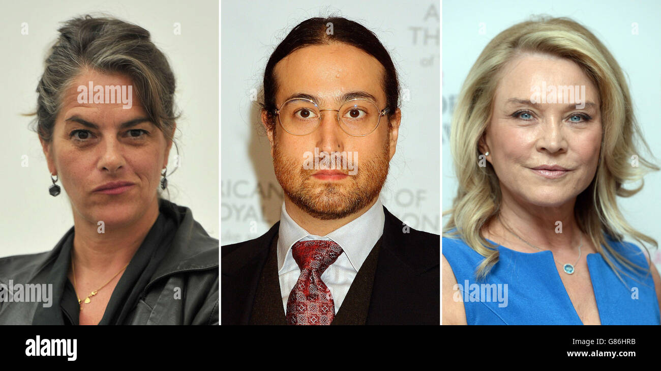 File photos of (from the left) Tracey Emin, Sean Lennon and Amanda ...