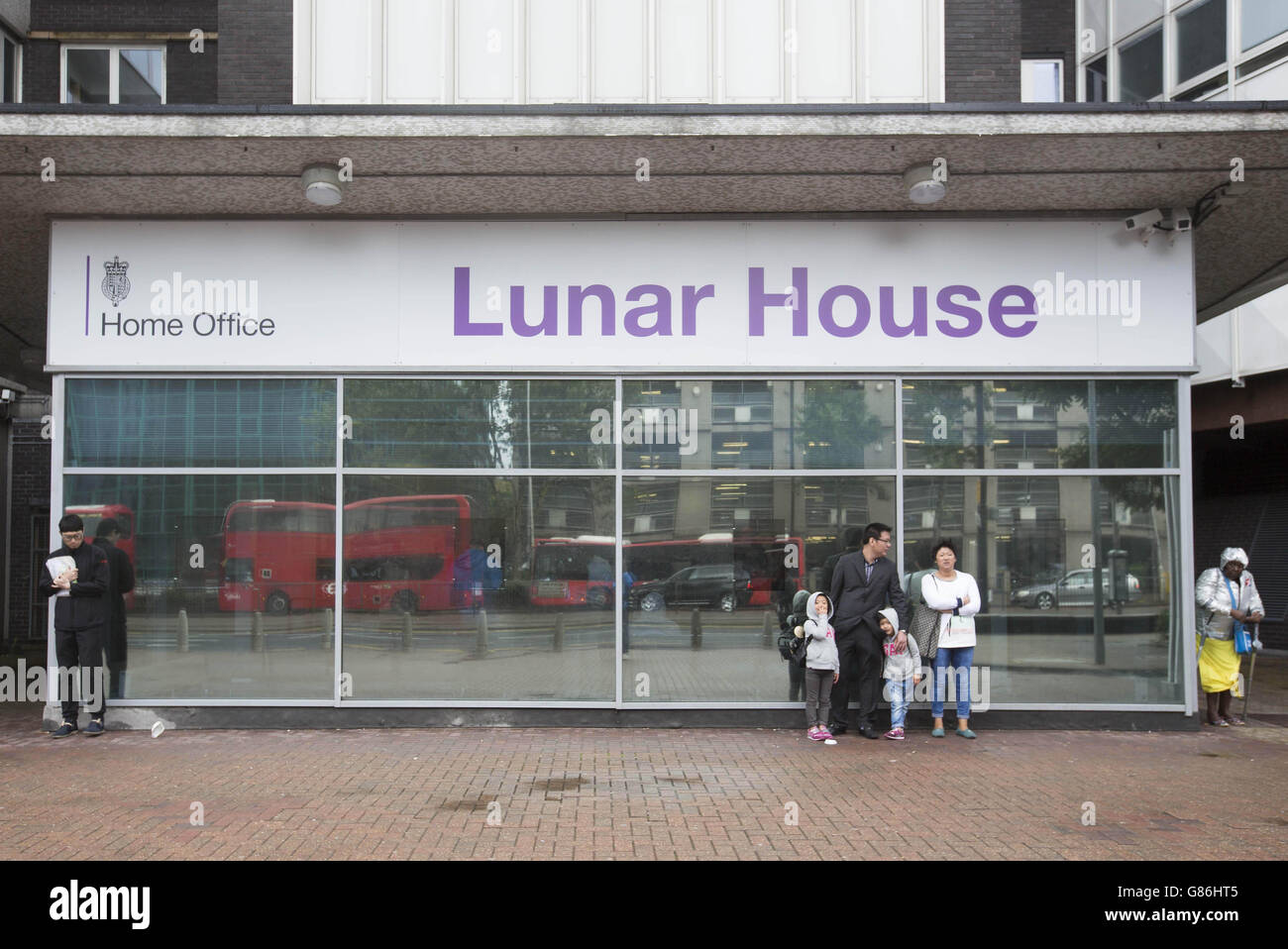 Lunar House stock Stock Photo - Alamy