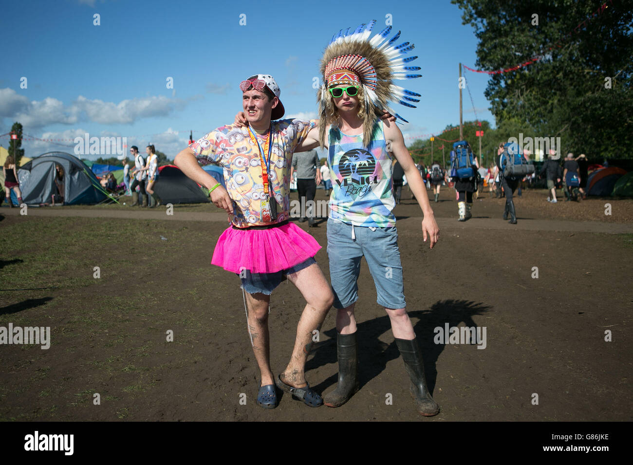 Reading Festival 2015 Stock Photo - Alamy