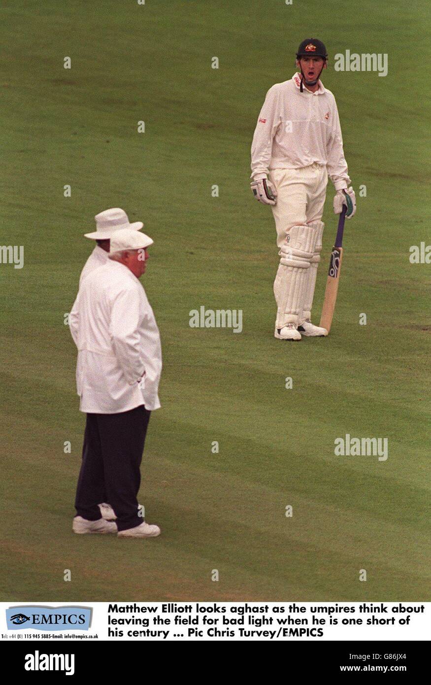 Cricket-2nd Test Match-Lords Stock Photo - Alamy