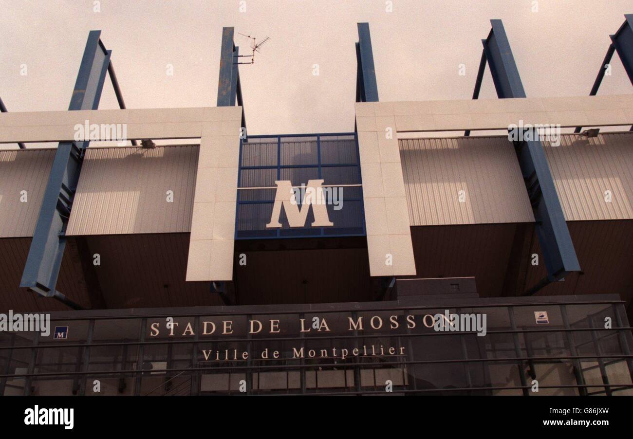 Stade de la Mosson, Montpellier, venue for France'98 World Cup Stock ...