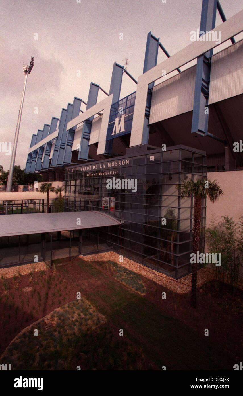 Soccer Stadiums ... Stade de la Mosson, Montpellier Stock Photo - Alamy