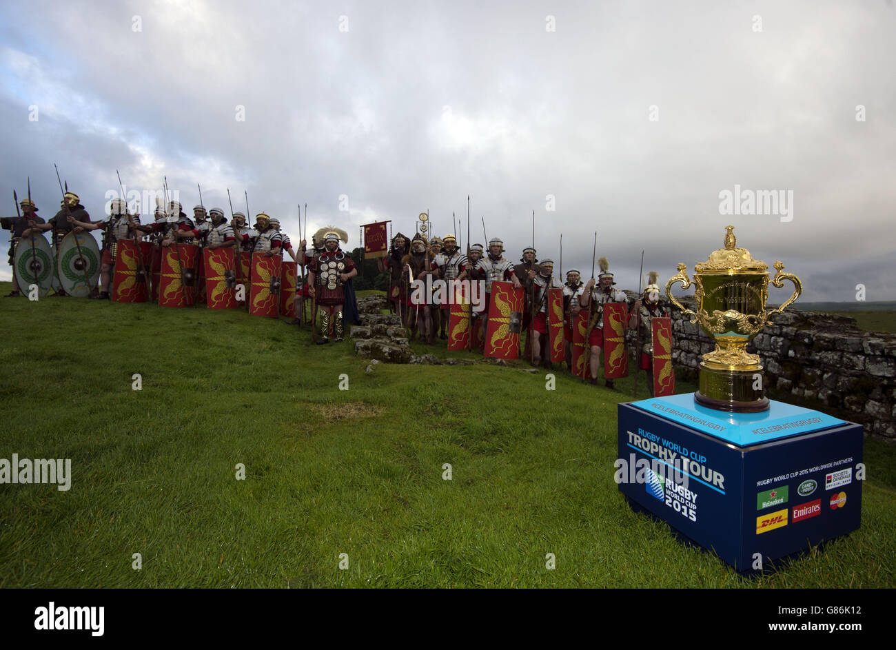Webb Ellis Cup Tour July 30 Stock Photo - Alamy