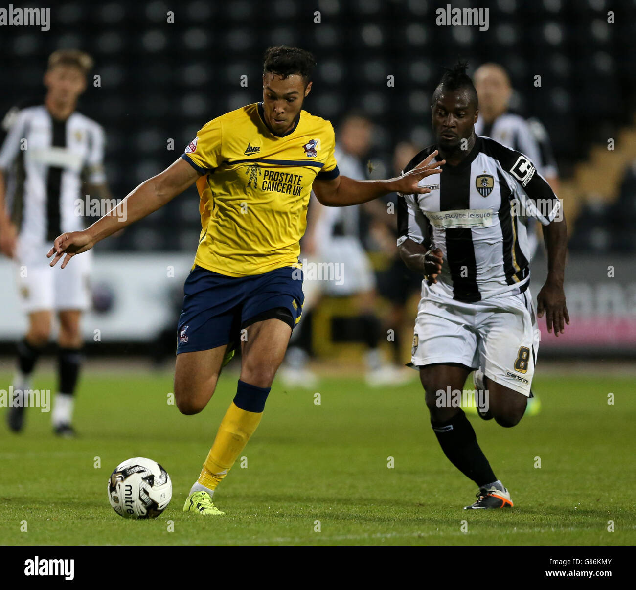 Notts countys stanley aborah hi-res stock photography and images - Alamy