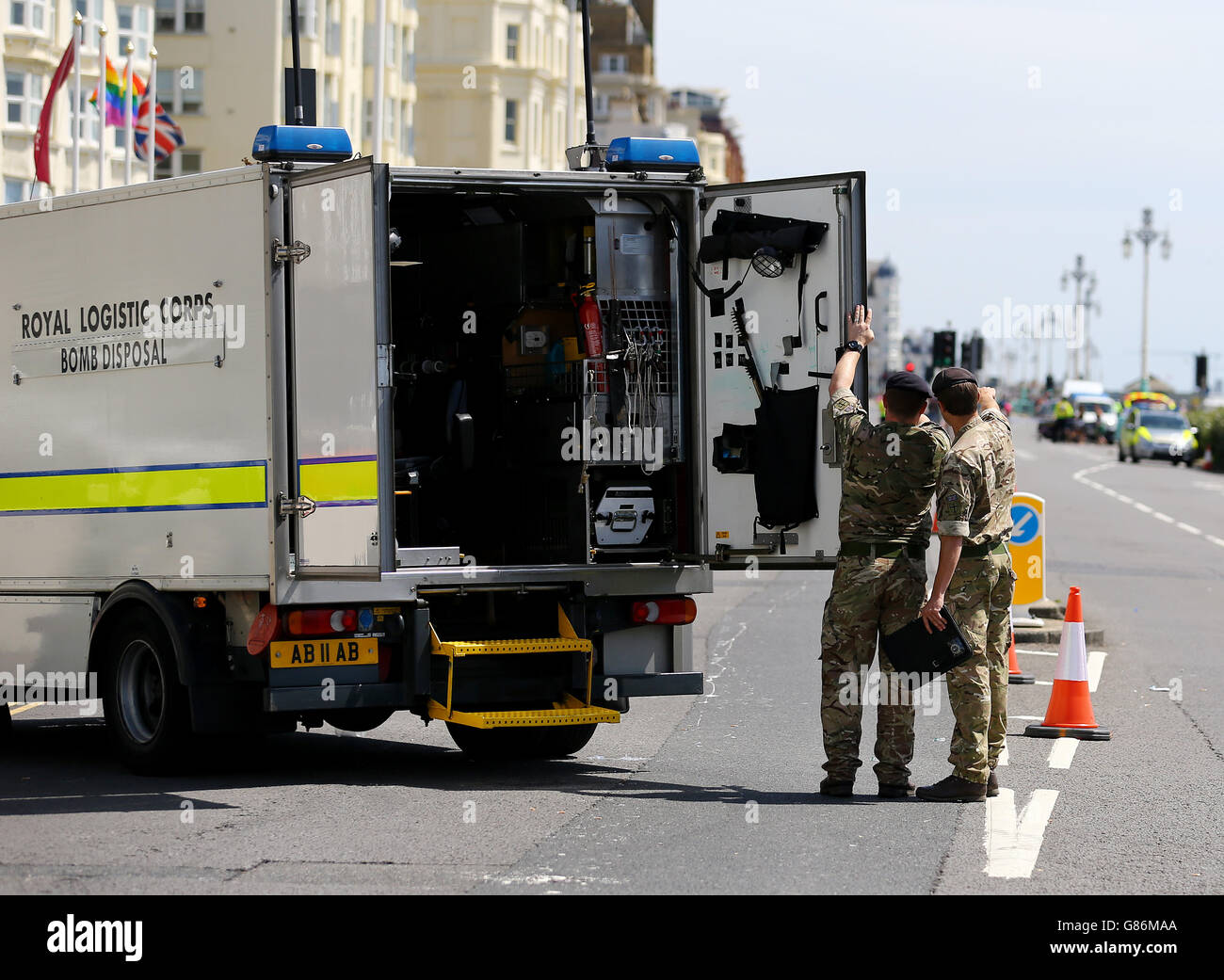 Brighton pride parade police hi-res stock photography and images - Alamy